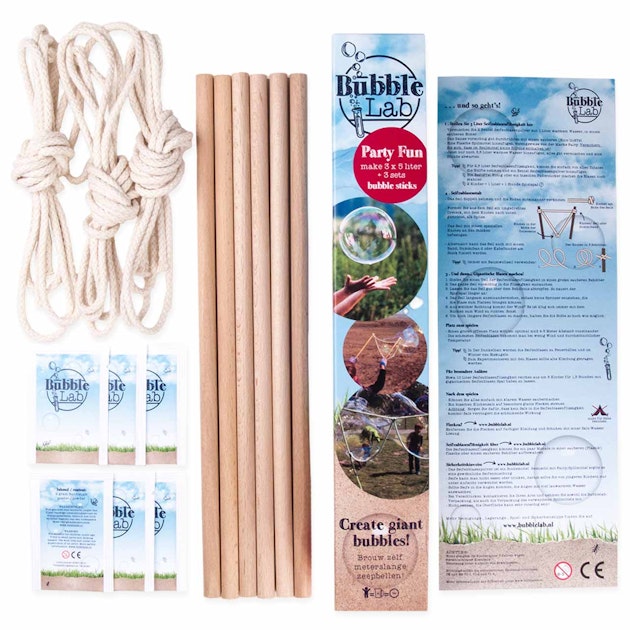 Riesen Seifenblasen mit Seil Stange 5 Liter online kaufen