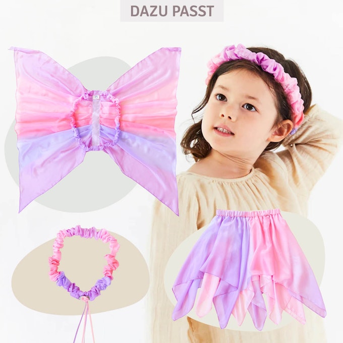 Sarah's Silks rosa Haarkranz aus Seide online kaufen