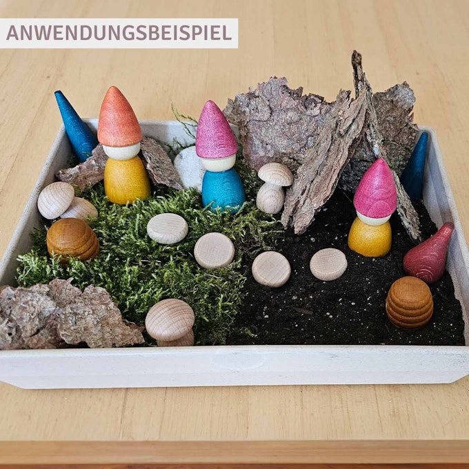 Wissner RE-Wood Box mit Deckel lila online kaufen